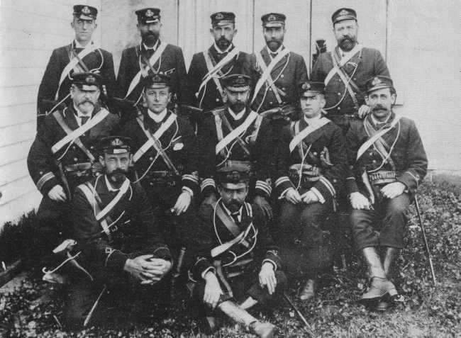 Officers of the Victorian Navy